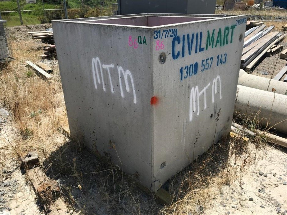 1x Civilmart Concrete Pit Auction (0086-3024355) | Grays Australia