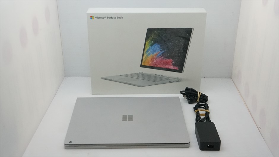 Microsoft Surface Book 2 Notebook, Grey Auction (0005-2187669) | Grays ...