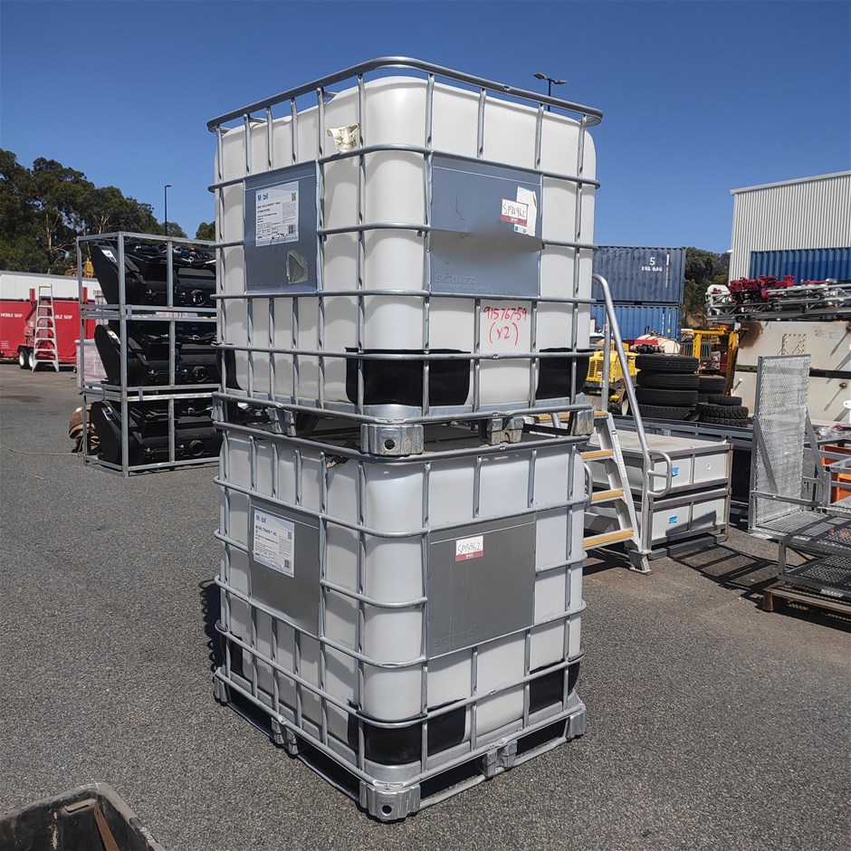 2x 1000ltr IBC's Auction (0060-9038648) | Grays Australia
