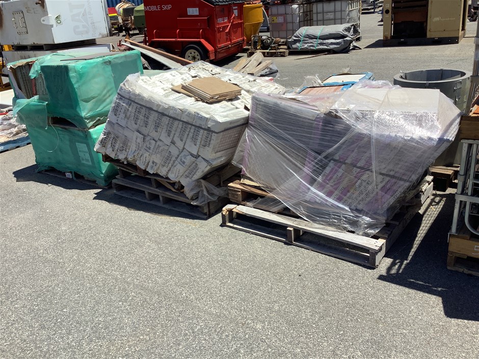 3 x Pallets of tiles Auction (0020-9038281) | Grays Australia
