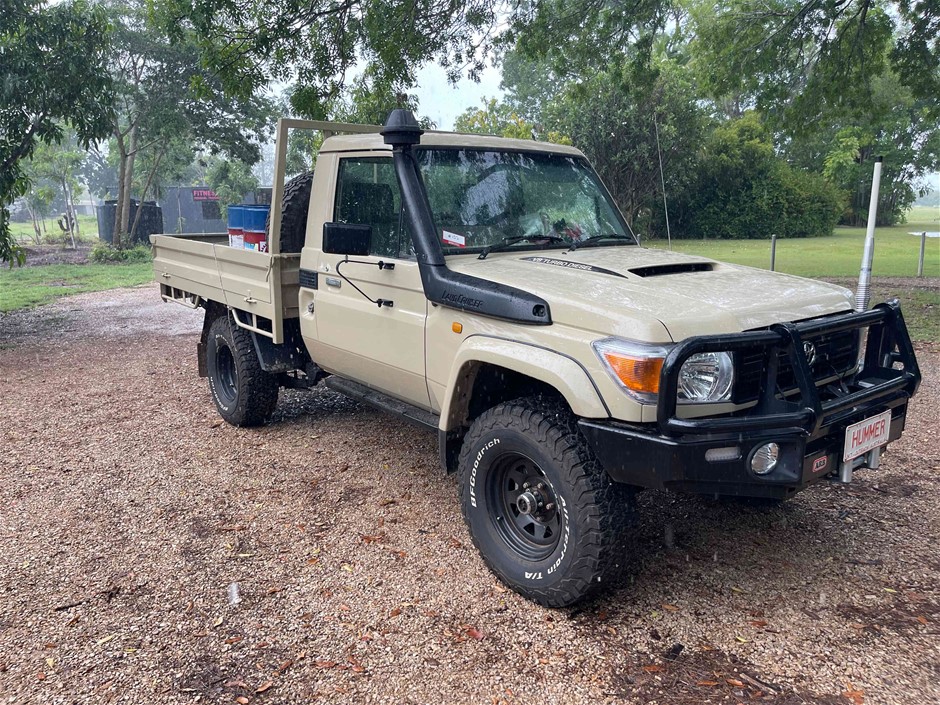 2009 Toyota VDJ79 Tray Back Landcruiser 4WD Manual Ute Auction (0002 ...