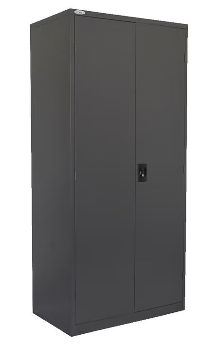Steelco Storage Cabinet Graphite Ripple Auction (0022-2552693) | Grays ...