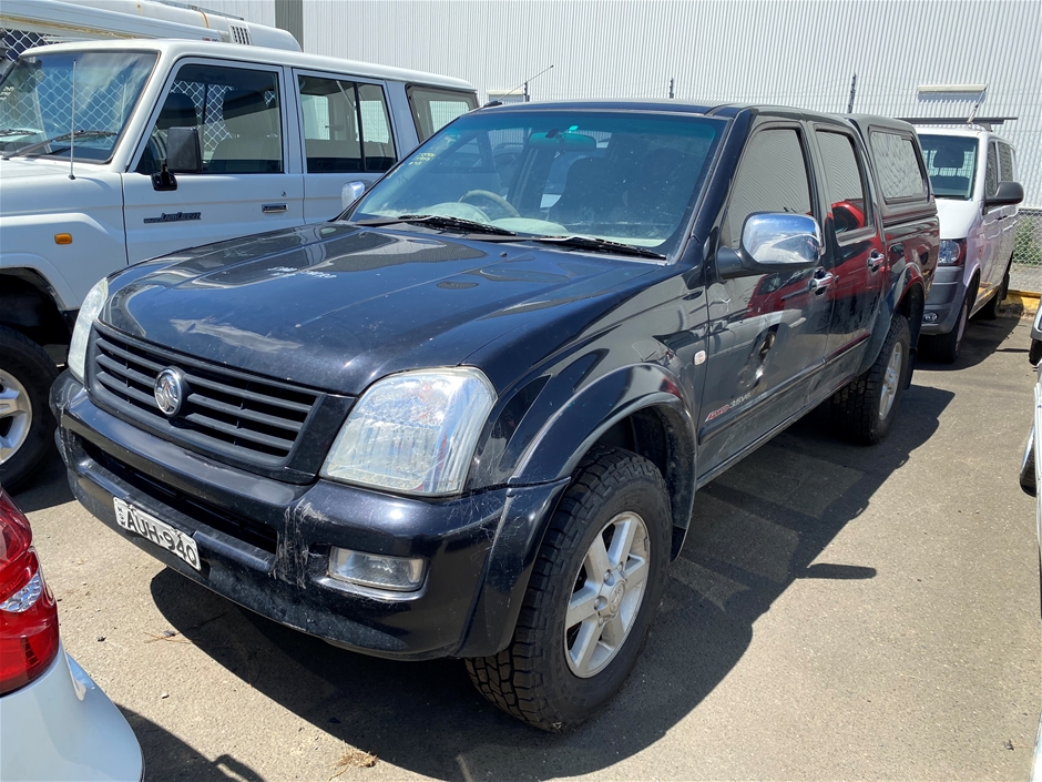 Holden Rodeo LT V6 Crew Cab RA Manual Dual Cab Auction (0001-10329749 ...