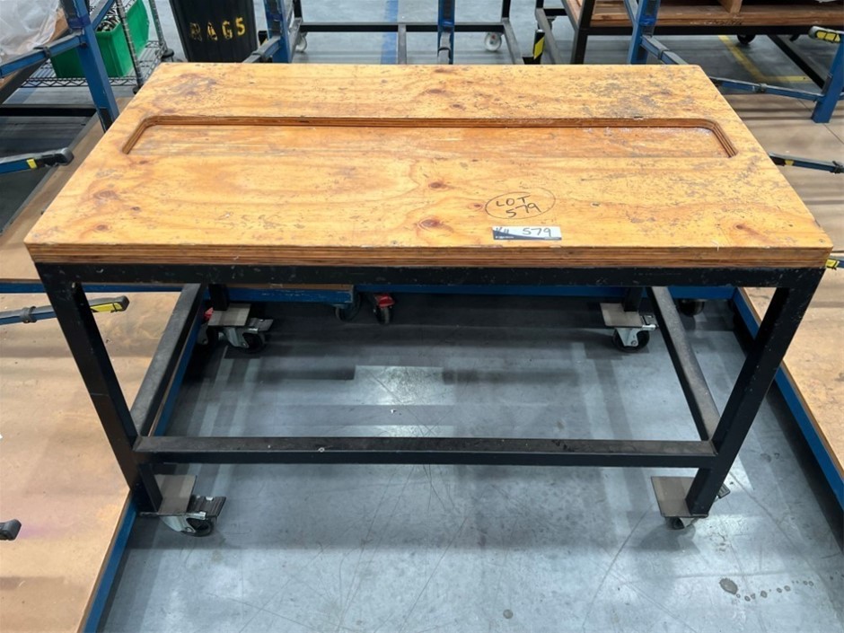 Mobile steel frame benches Auction (0579-3024591) | Grays Australia