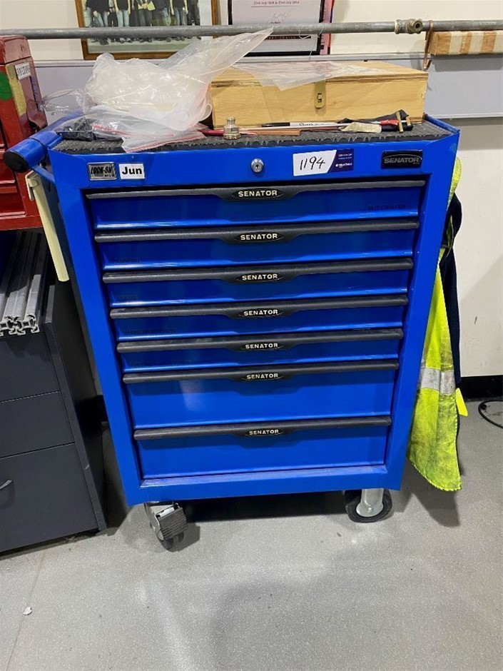 Mobile Tool Box, Senator, with contents Auction (1194-3024855) | Grays ...