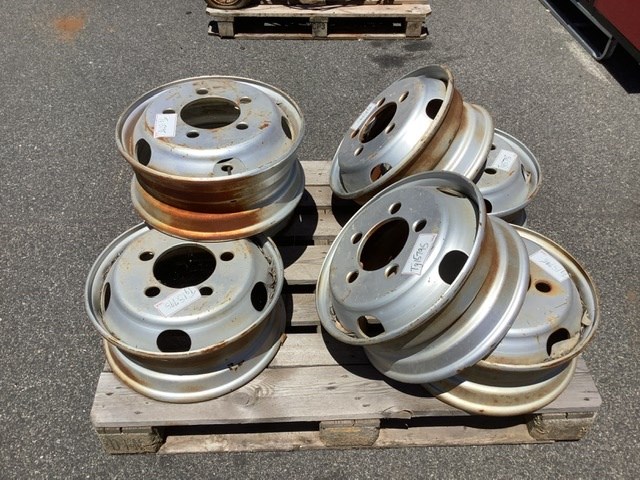 7 x 5 Stud Steel Light Truck Rims Auction (0044-9038463) | Grays Australia