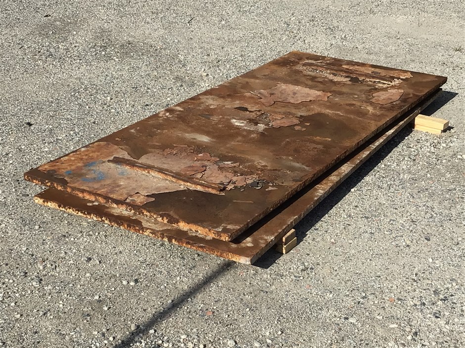 2 x Steel Plates 30mm Thick Auction (0006-5051790) | Grays Australia