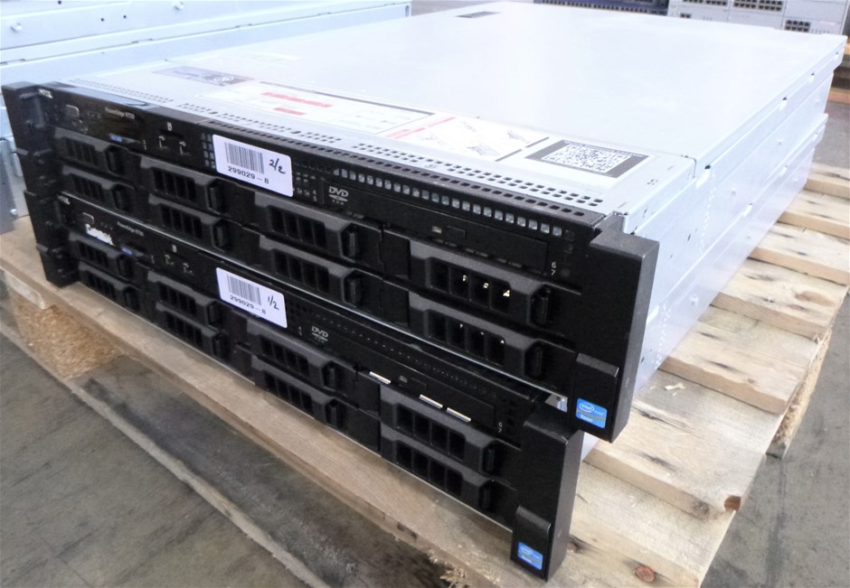 Qty 2 x Dell PowerEdge R720 2U Rackmount Servers Auction (0017-2550171 ...