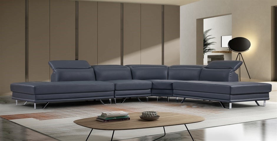 Sphera Modular Grand Corner Lounge - Grey Auction (0004-9038906 ...