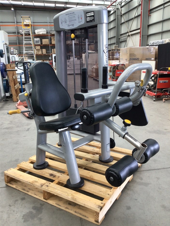 Synergy Seated Leg Curl Machine Auction (0011-3024511) | Grays Australia