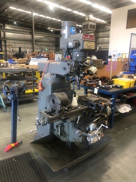 1998 King Rich KR V2000 Vertical Turret Milling Machine Auction (0006 ...