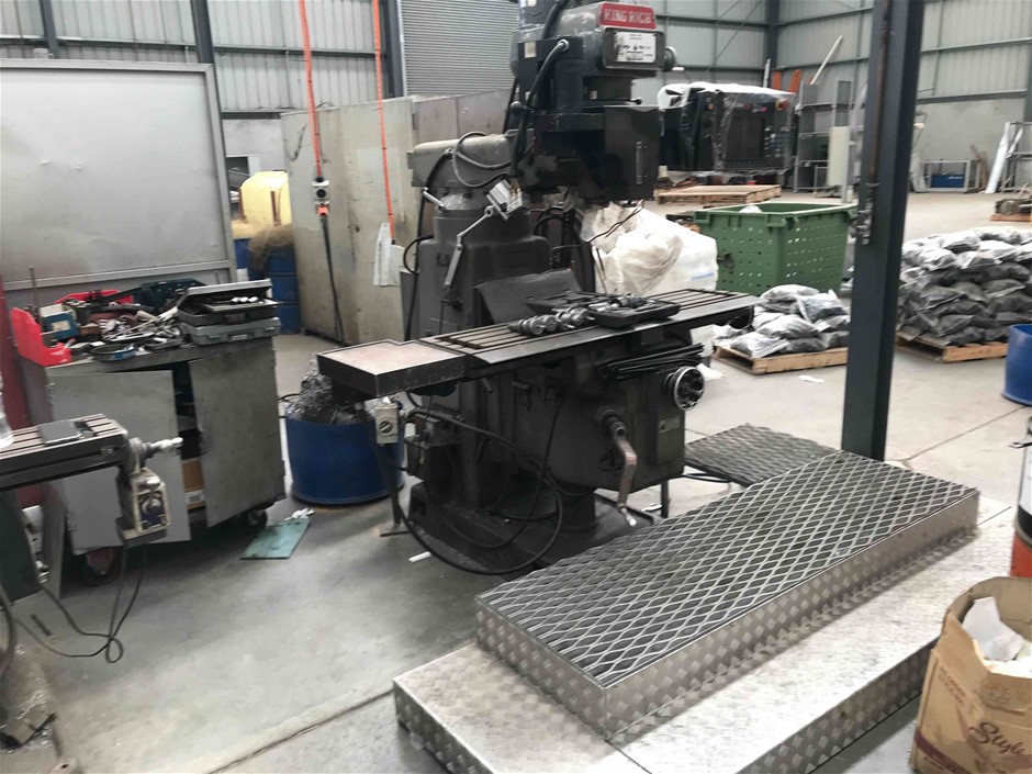 King Rich KRV-3000 Milling Machine Auction (0006-3024666) | Grays Australia
