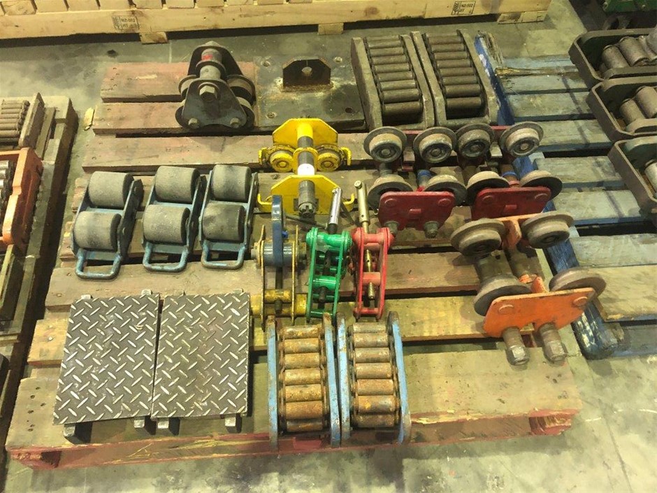 Qty 1 x Pallet of Skates, Trollies, Clamps Auction (0069-7041971 ...