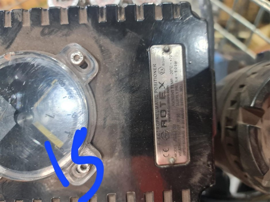 Rotex RTX1000 ELECTROPNEUMATIC POSITIONER RTX 1000 Auction (0059 ...