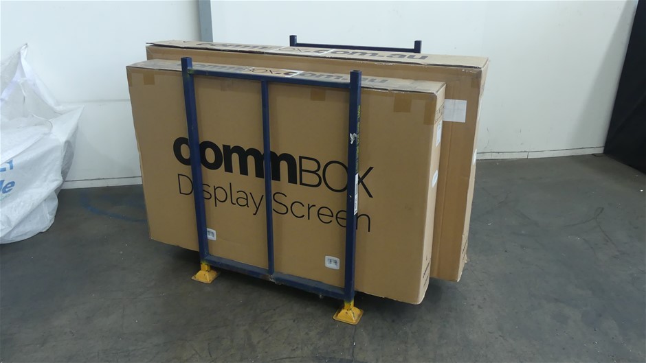 Bulk Pallet of Assorted Commbox Screens Auction (0084-2550260) | Grays ...