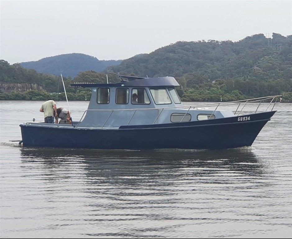 30' CUSTOM STEEL CRUISER CUSTOM Auction (0001-10081320) | Grays Australia