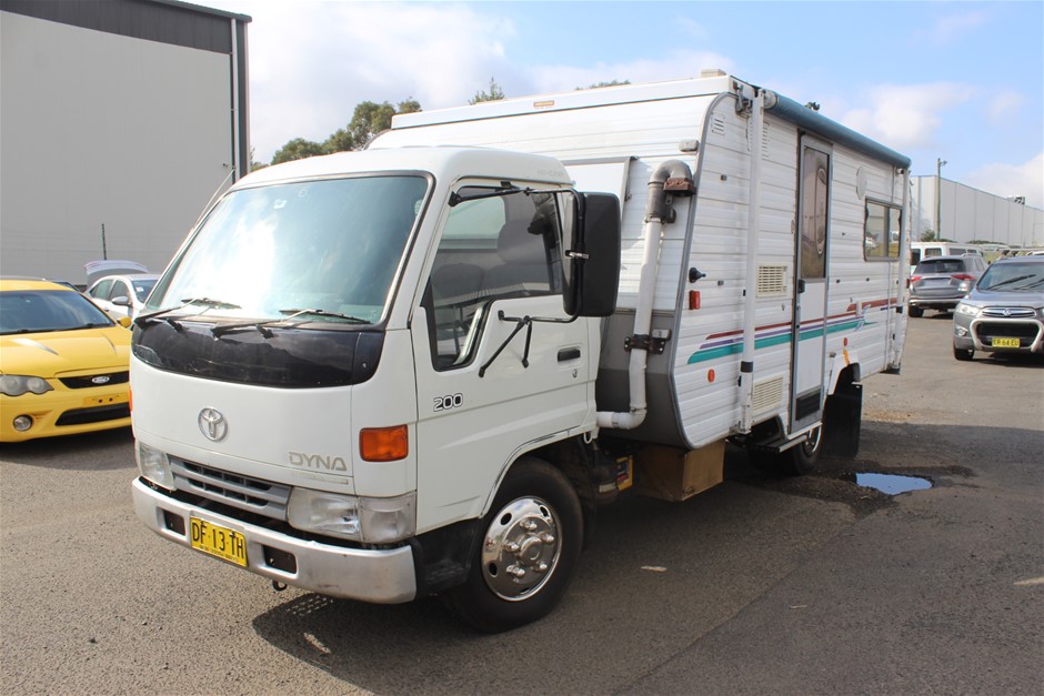 Toyota Dyna Bu142r Motorhome Auction (0001-10330305) | Grays Australia