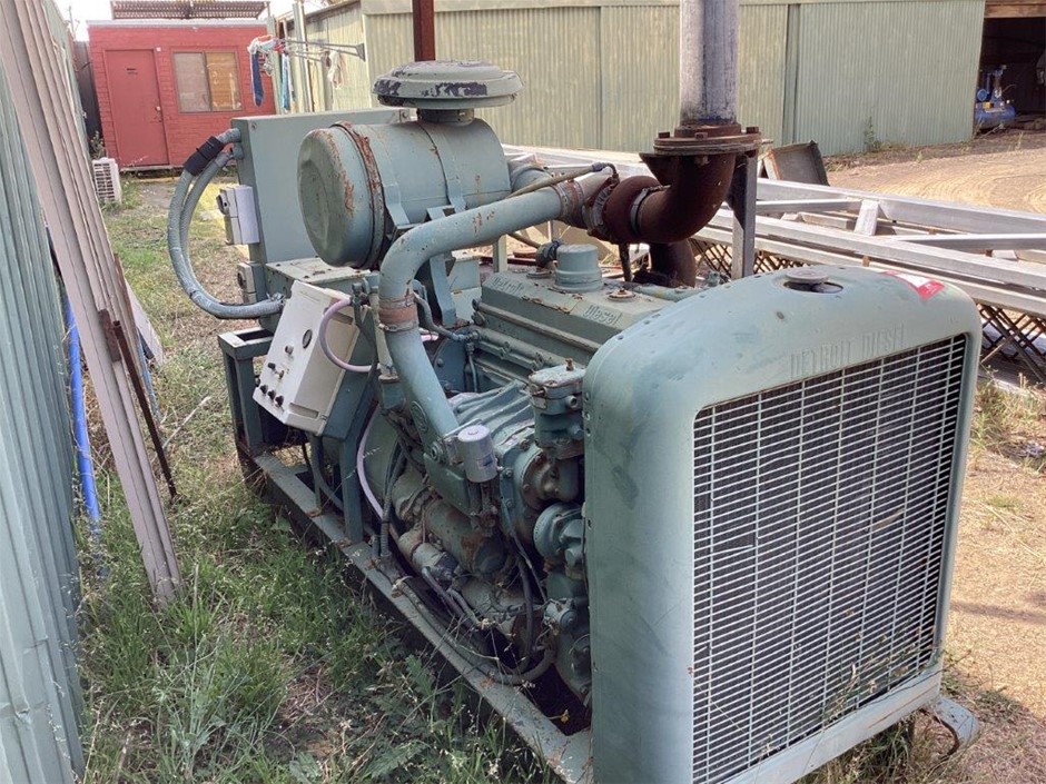 Detroit Diesel 4-71 Generator Auction (0028-3024378) | Grays Australia