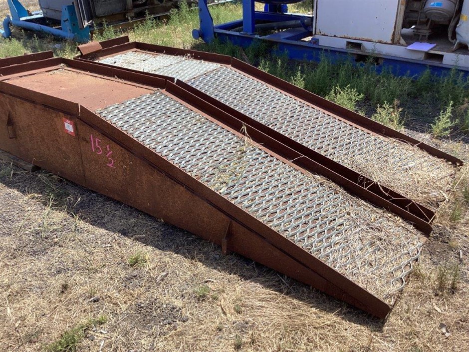 1x Pair of Steel Ramps Auction (0154-3024378) | Grays Australia