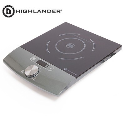 Buy 1800W Highlander Induction Cooker: Black and Grey | Grays Australia