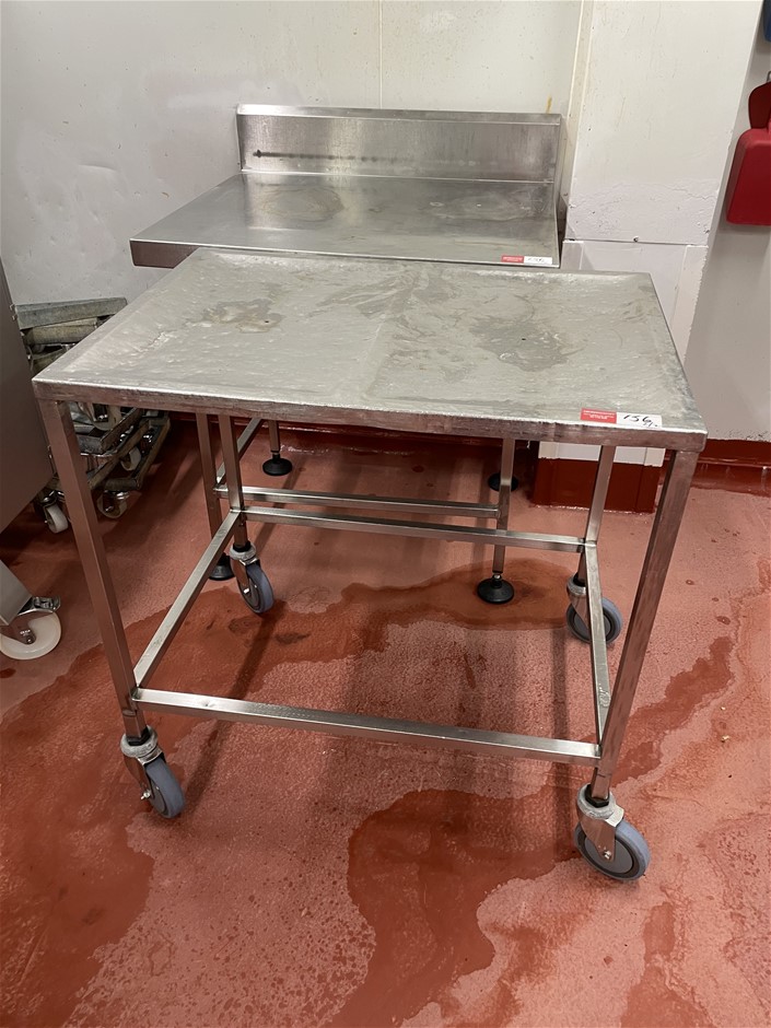 Trolley and prep bench Auction (0136-5051836) | Grays Australia