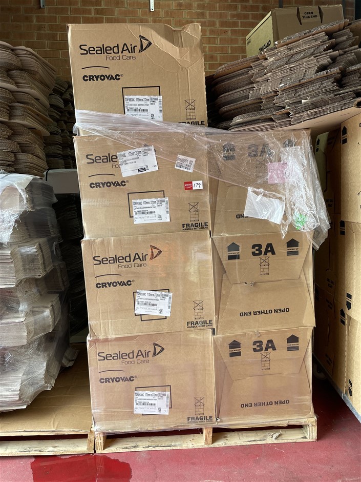 CRYOVAC Clear barrier trays Auction (0179-5051836) | Grays Australia
