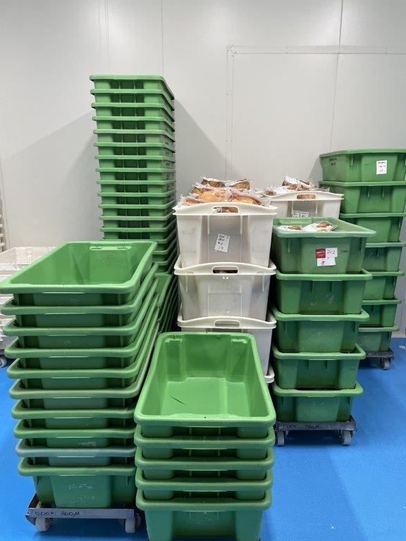 Poly bins and dollies Auction (0212-5051836) | Grays Australia