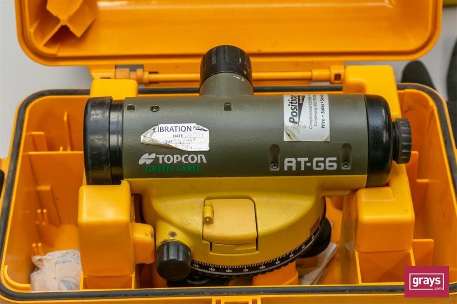 Topcon, AT-G6, Automatic Surveying Level Auction (0066-3024607) | Grays ...