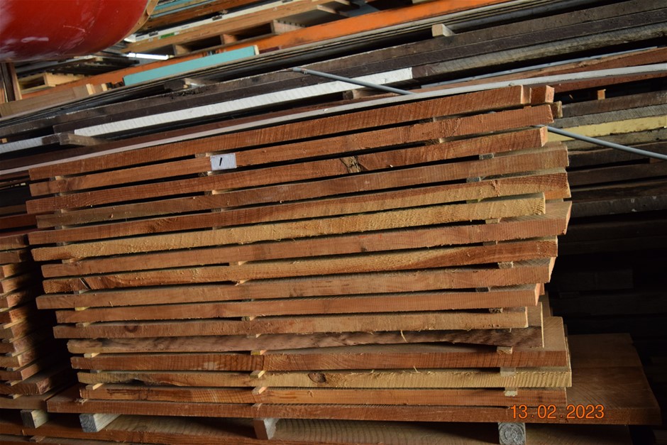 Lot of 30 Rough Sawn Oregon Timber Boards Auction (0001-9039880 ...