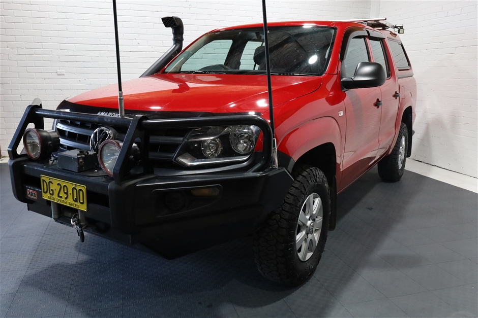 Volkswagen Amarok TDI400 2H Turbo Diesel Manual Dual Cab Auction (0001 ...