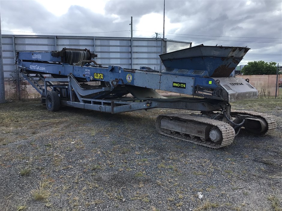 Ezystak R8048TS Mobile Tracked Stacker/Stockpiler Auction (0011-7045965 ...