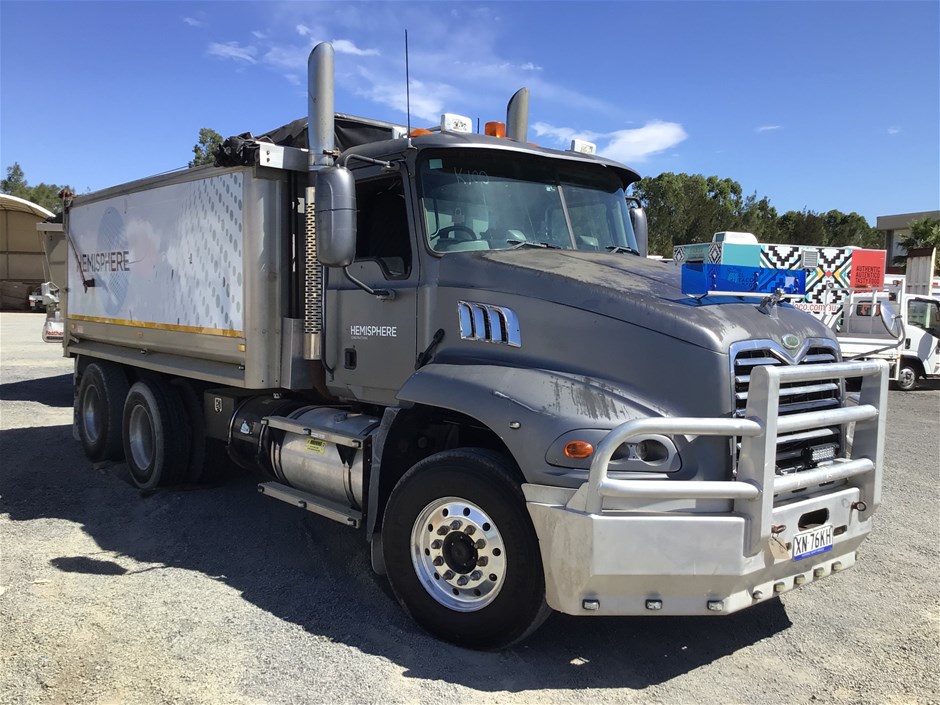 2007 Mack CX Tipper Truck & 2002 Hamalex Tipper Trailer Auction (0001 ...