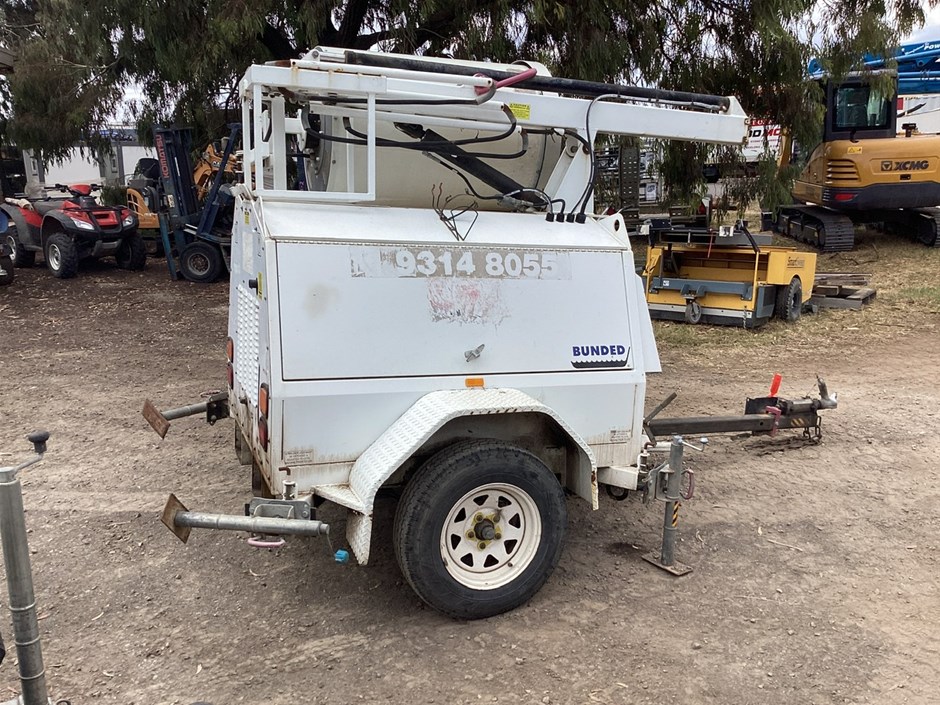 2010 Bliss Fox BFIBL-560 Balloon Light Tower Trailer Auction (0016 ...