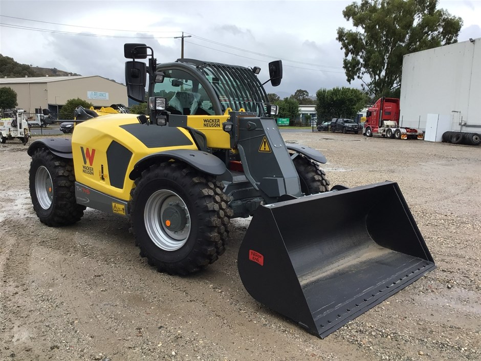 2022 Wacker Neuson TH-745 Telehandler Auction (0003-3024349) | Grays ...