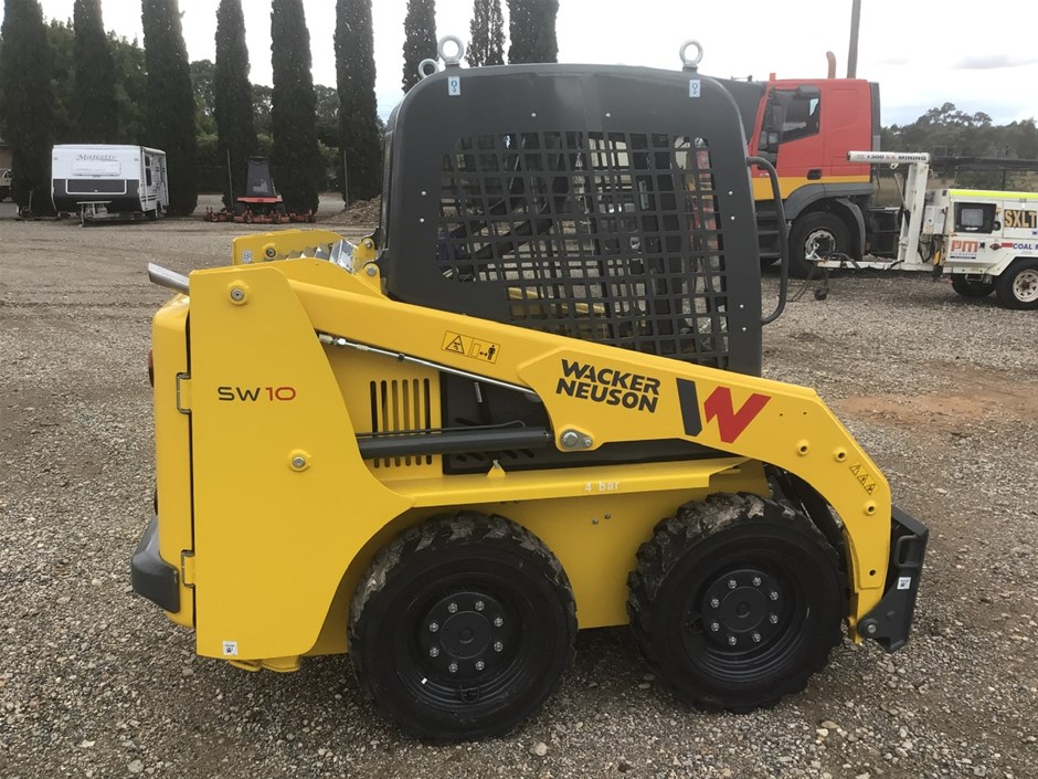 2022 Wacker Neuson SW-10 Skid Steer Loader (Wheeled) Auction (0009 ...