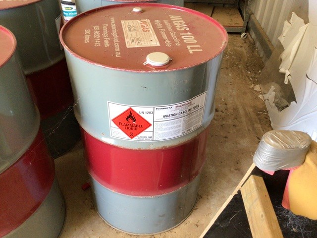 200ltr Aviation Gasoline AVGAS 100LL Auction (0147-9039498) | Grays ...