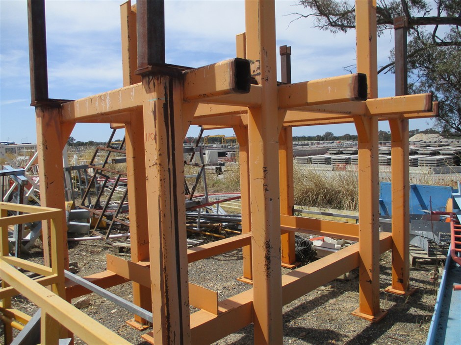 Large Fabricated Steel Frame Auction (0110-3024787) | Grays Australia