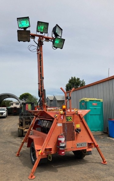 2010 ALLIGHT MS7.5K-9 Lighting Tower 7500W Mine Spec Hydraulic 9M ...