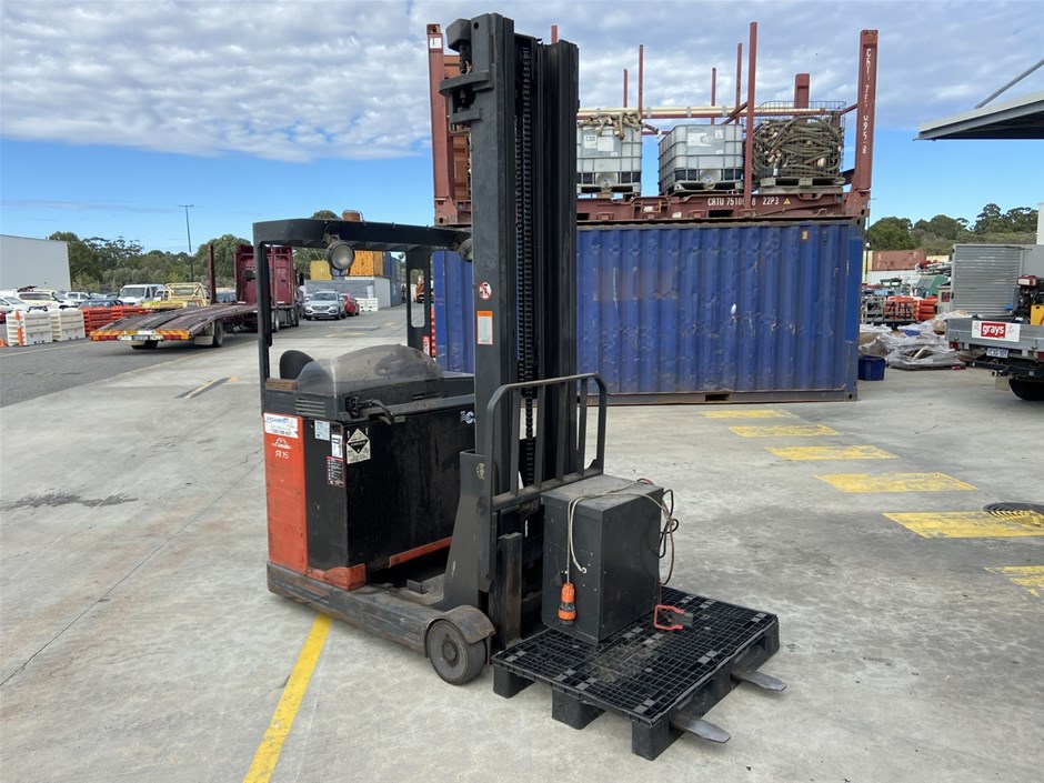 Linde R16 Reach Forklift Auction (0001-9039486) | Grays Australia
