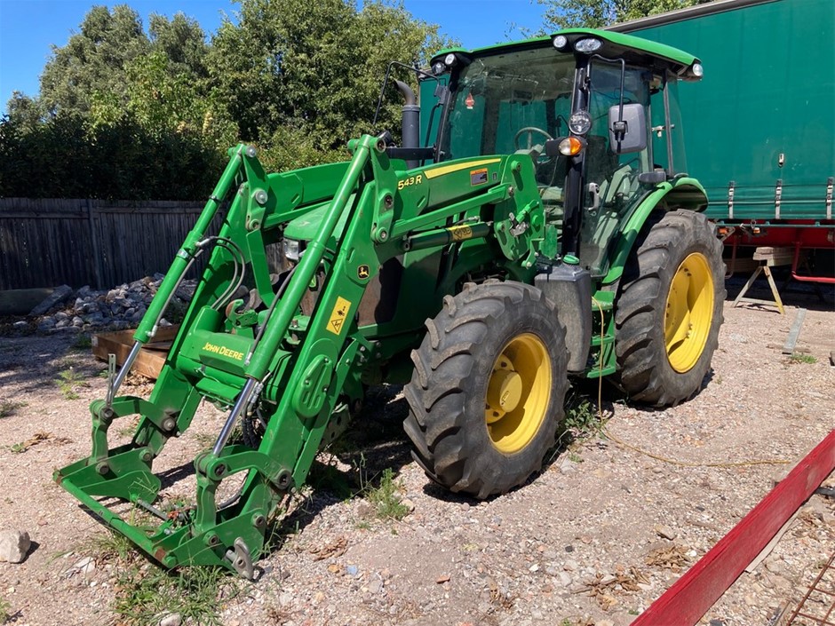 Circa 2018 John Deere 5090R Tractor with Loader Arm Auction (0077 ...