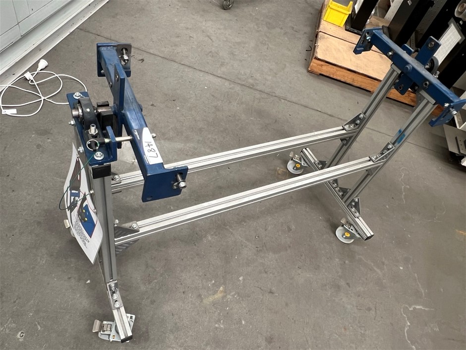 Aluminium Steel Framed Adjustable Mobile Jig Auction (1487-3024741 ...