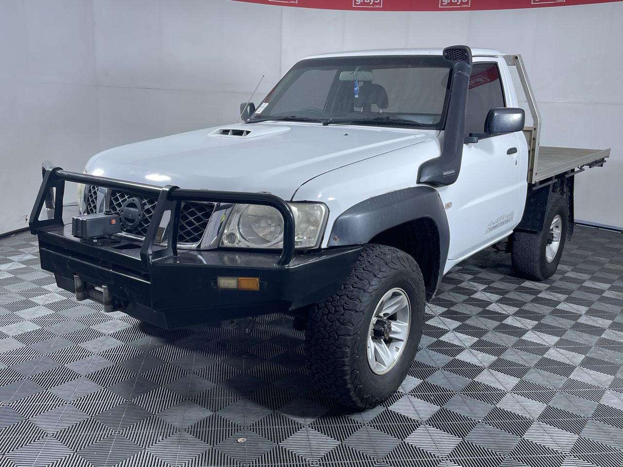Nissan Patrol DX Turbo Leaf Cab GU Turbo Diesel Manual Cab Chassis ...