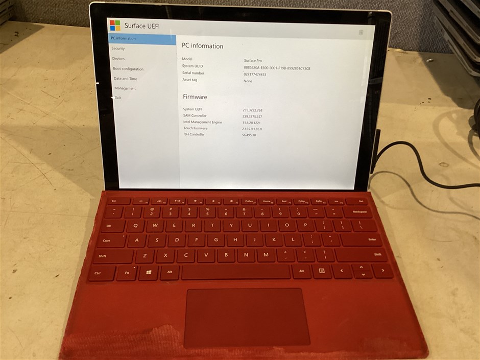 Microsoft Surface Pro Auction (0020-8016986) | Grays Australia