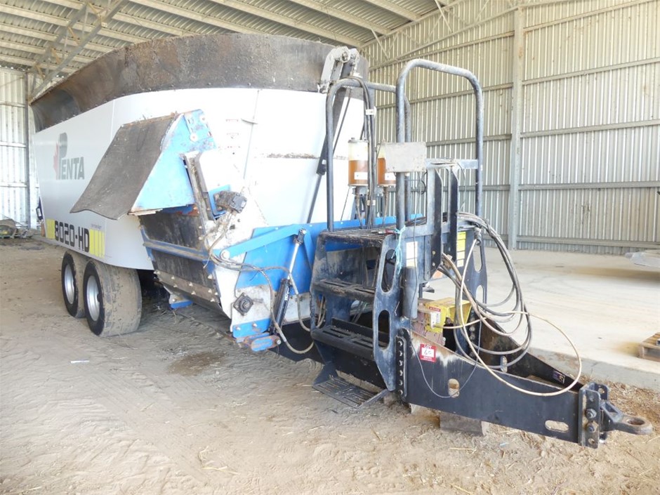 Penta 8020-HD TMR Feed Mixer Wagon Auction (0040-5052037) | Grays Australia