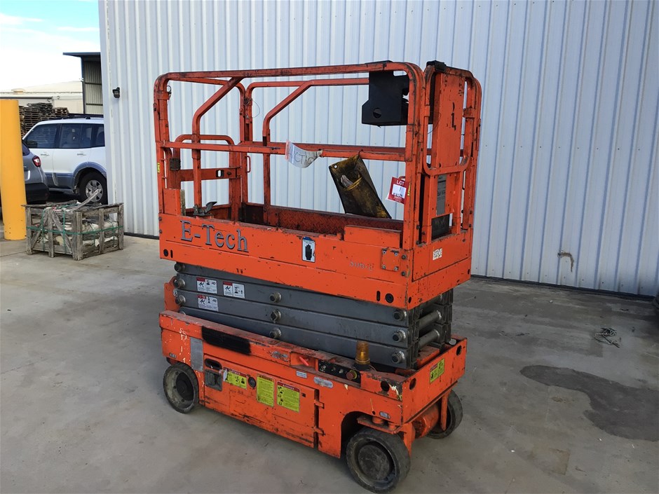 2012 Zhejaing Ding Lee Corporation SO6-E Scissor Lift Auction (0001 ...