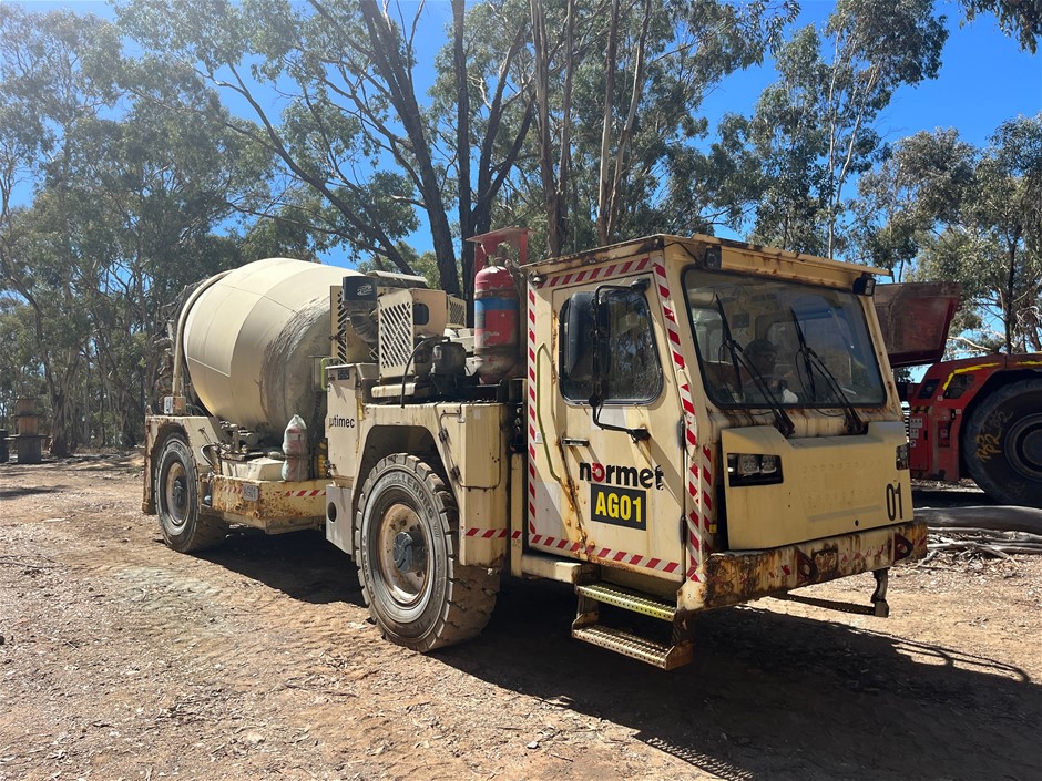 2017 Normet LF700 Articulated Underground Agitator Truck Auction (0004 ...