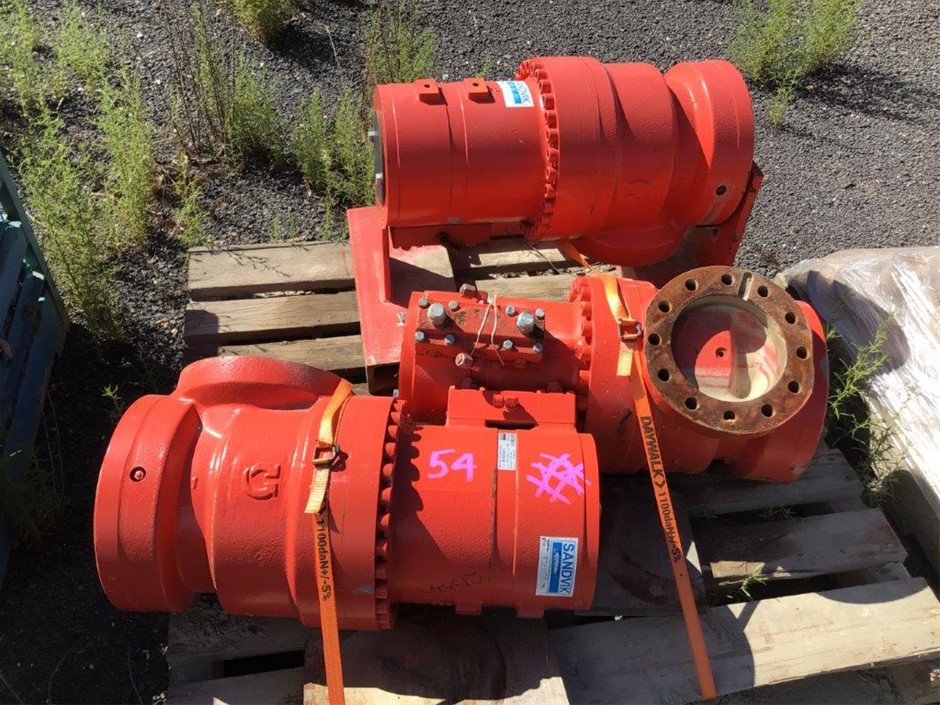 3x Tamrock DD420 Rotable Rollover Torque Motor Axera Auction (0077 ...