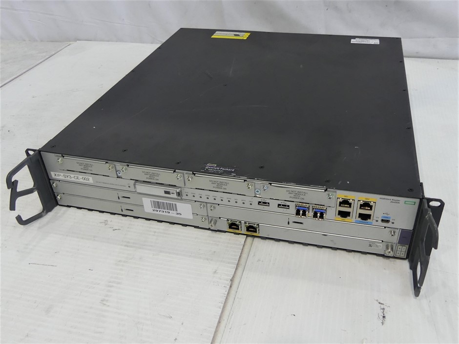 HPE Flexnetwork MSR3044 Router P/N: JG405A Auction (0004-2551620 ...