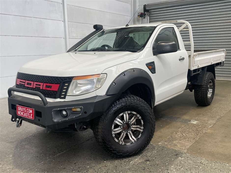 2012 Ford Ranger XL 3.2 (4x4) PX Turbo Diesel Automatic Cab Chassis ...