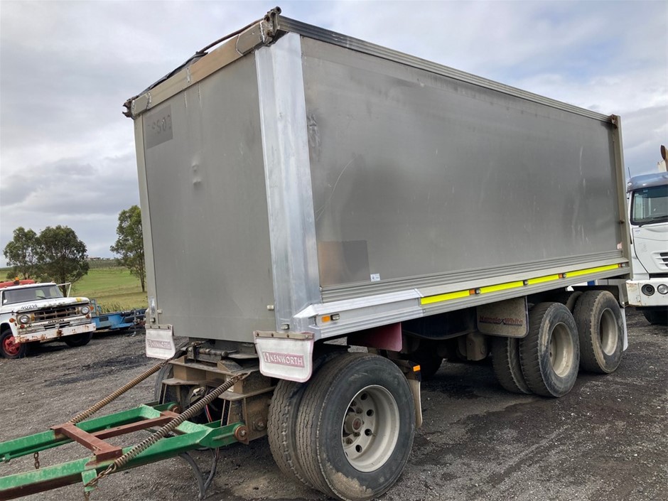 2012 Maxitrans Hamelex White HXW D3 Tipper Dog Trailer Auction (0016 ...